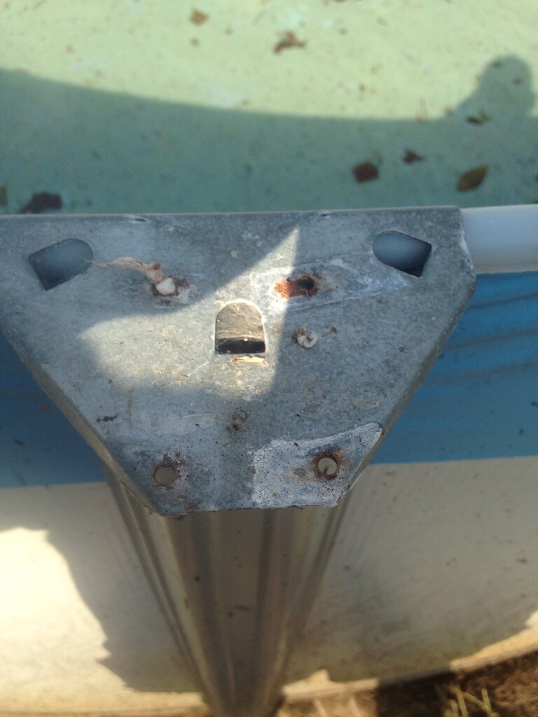 Above ground bottom rails - Pool Repair & Troubleshooting - Inyo Pool ...