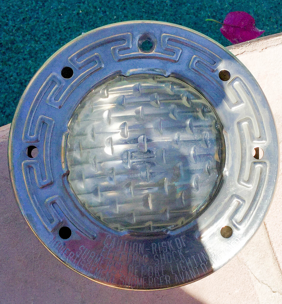 Replacement light fixture - Pool Maintenance - Inyo Pool People