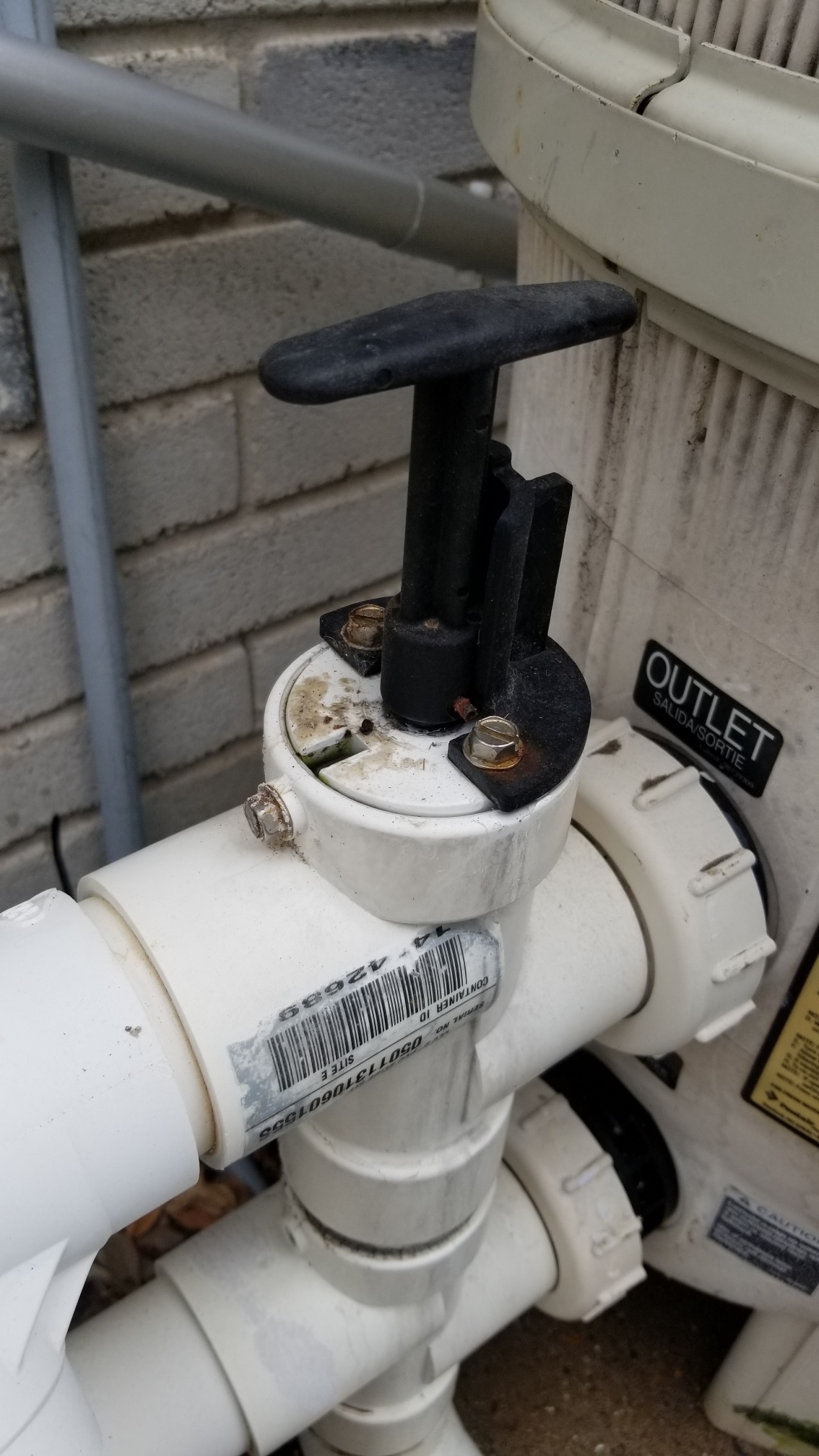 Push Pull valve O-Ring replacement - Pool Equipment - Inyo Pool People