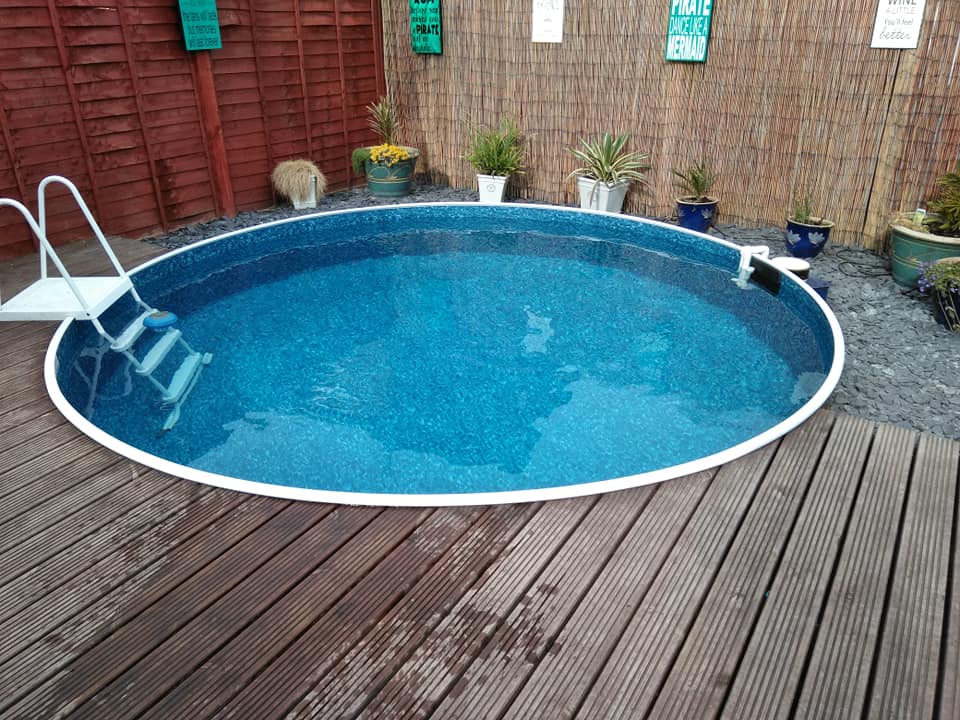 Wall returns - Pool Construction - Inyo Pool People