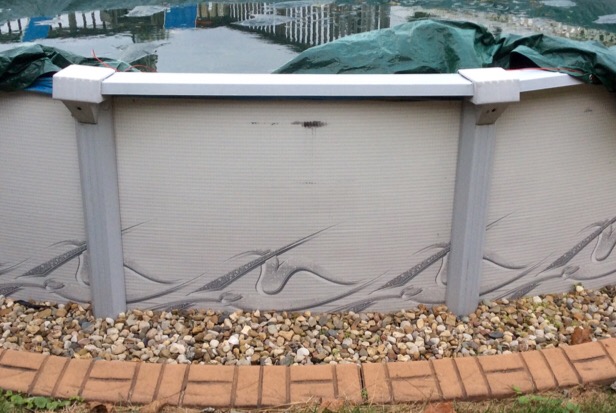 Iliad 21' above-ground pool replacement top rail - Pool Repair ...