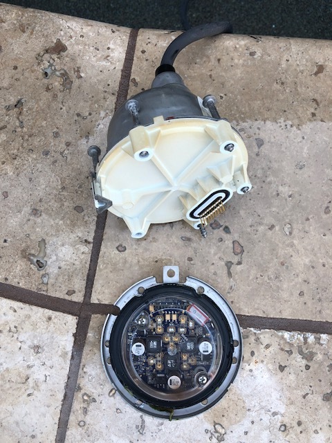 Replacing my Hayward ColorLogic Spa light - Pool Equipment - Inyo Pool ...